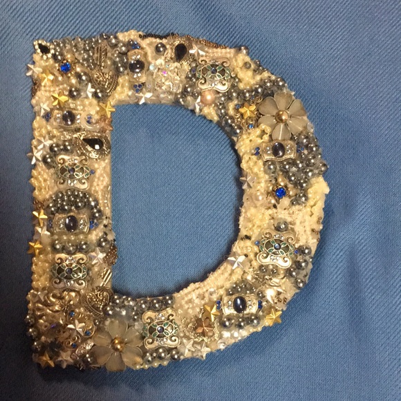 Art | Bejeweled Letter D | Poshmark